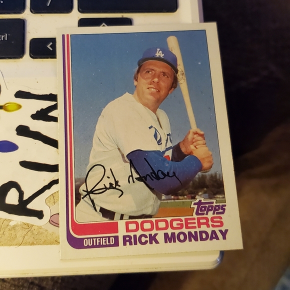 Other | Rick Monday Baseball Card | Poshmark
